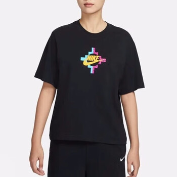 耐克nike短袖女装2023夏新款运动服舒适透气休闲圆领T恤衫 FB8210-010 FB8210-010 S【图片 价格 品牌 报价】-京东