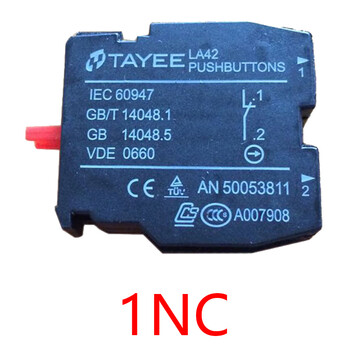天逸电器TAYEE上海天逸LA42触点 1常开1NO 1常闭1NC 2常开2NO 2常闭基座 1NC(1常闭）【图片 价格 品牌 报价】-京东