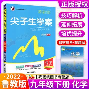 多选】初中尖子生学案九年级下册教材全解初三课本同步学习辅导资料 下册化学 鲁科版 版本可选