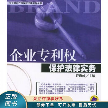 企业专利权保护法律实务 许海峰
