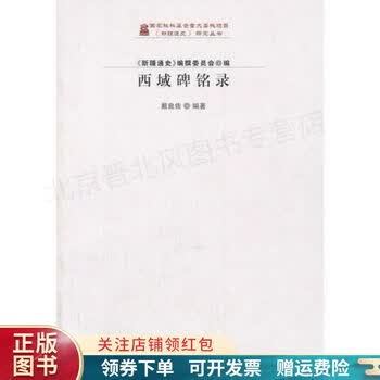 新疆通史研究丛书---西域碑铭录