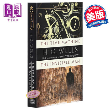 英文原版 Time Machine The Invisible Man 时间机器/隐形人