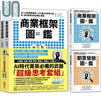 商业框架图鉴 创意发想图鉴 二合一超级思维套组 港台原版 堀公俊 采实