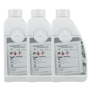 【奔驰A000989282514】奔驰（benz）原厂防冻冷却液-37℃ 1L×3 红色 ABCSER级GLKMLGLGLACLASLKCLK ...