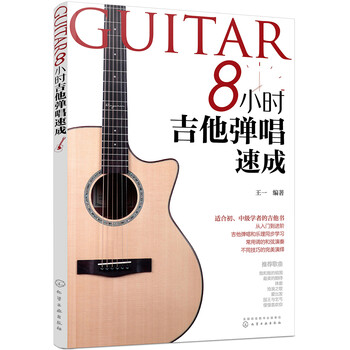 8小时吉他弹唱速成9787122360762化学工业王一编著