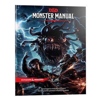 龙与地下城 怪物图鉴 英文原版 Dungeons Dragons Monster Manual Wizards of the Coast 英文版进口英语书籍