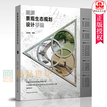 现货正版图解景观生态规划设计手法岳邦瑞月饼宝盒系列丛书 生态设计手法菜单 设计成语词典 中国建筑工业