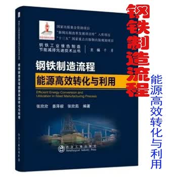 钢铁制造流程能源高效转化与利用（钢铁工业绿色制造节能减排先进技术丛书）/张欣欣,姜泽毅,张欣茹 9787502486778 冶金工业出版社