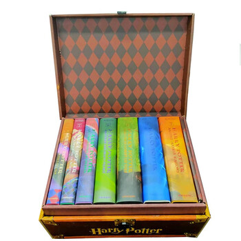哈利波特1-7盒装精装版Harry Potter Boxset Books 1-7 (Hardcover)8岁以上英文原版