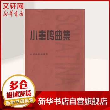 小奏鸣曲集 钢琴基础教程 人民音乐出版社