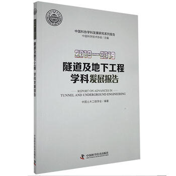 正版 2018-2019隧道及地下工程学科发展报告中国土木工程学会9787504685315