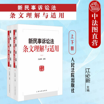 正版 2022新修订版 新民事诉讼法条文理解与适用 江必新 人民法院 新民诉法条文主旨解读案例 法官律师司法案例审判实务参考书