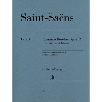 圣-桑 降D大调长笛与钢琴浪漫曲 op. 37 Saint-Saens, Camille Roman