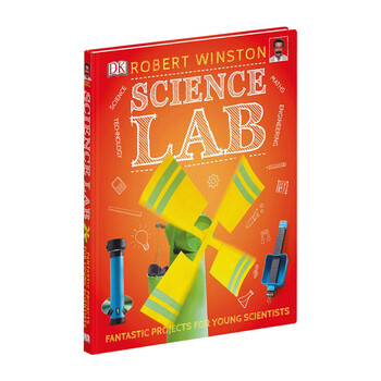 【中图原版】大课题 科学实验室 Science Lab DK STEM 英文原版 少儿科普科学实验百