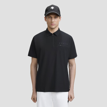 DESCENTE迪桑特 DUALIS男子夏季都市运动通勤商务透气短袖POLO衫 幻象蓝/银-IB XL【图片 价格 品牌 报价】-京东