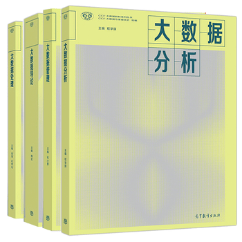 大数据分析+大数据管理 杜小勇+大数据导论 梅宏+大数据处理 金海 石宣化 高等教育出版社 4册