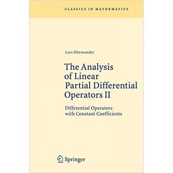The Analysis of Linear Partial Differential ...