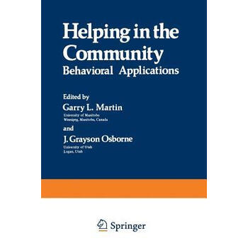 Helping in the Community: Behavioral Applicatio