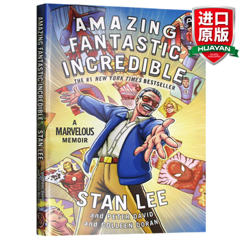 英文原版 漫威之父英雄的诞生 Amazing Fantastic Incredible