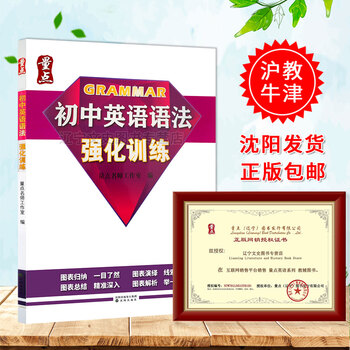 量点 初中英语语法 强化训练 沈阳出版社