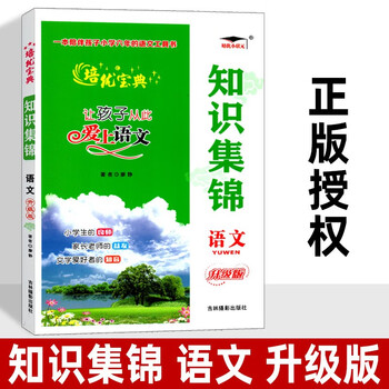培优宝典知识集锦语文 升级版  小学教辅资料知识大全 让孩子从此爱上语文 毕业总复习