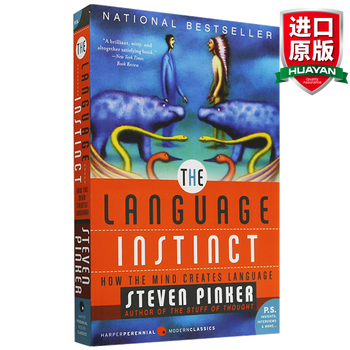 英文原版 语言本能 The language Instinct 大脑如何创造语言