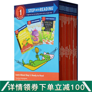 《Step Into Reading Step 1Set 2兰登分级阅读第一阶 儿童图画故事绘本15册 英文原版》【摘要 书评 试读】- 京东图书
