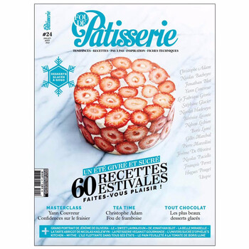 【包邮】【订阅】Fou de Ptisserie 甜美糕点饮食料理杂志 法国法文原版 年订6期