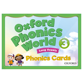 【中图原版】牛津Oxford Phonics World 3 Phonics Cards 自然拼读小