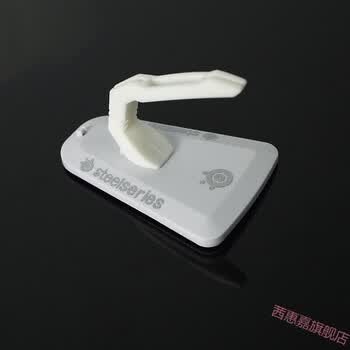 鼠标线夹固器 鼠标线夹固线器夹线器电竞游戏职业玩家外设 ie3.0 io1.1加重通用 升级版白色信仰版 信仰版=LOGO