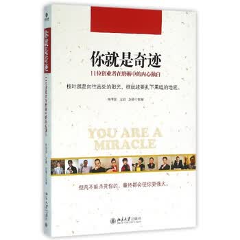 你就是奇迹(11位创业者在磨砺中的内心独白)