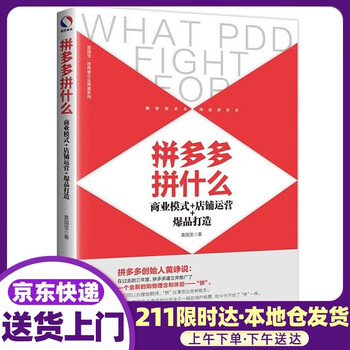 拼什么:商业模式+店铺运营+打造 袁国宝 中国经济出版社