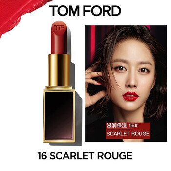 TOMFORD汤姆福特tf口红tf16 tf80黑管唇膏tf口红16番茄红tf69tf15细管24 tf16号#经典番茄红 黑管Scarlet Ro【图片 价格 品牌 报价】-京东