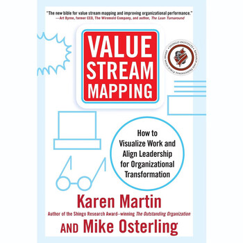 【中图英文】 value stream mapping 价值流程图 英语原装原版进口