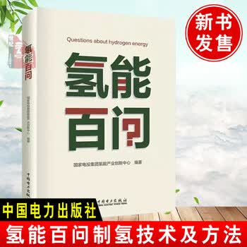 正版书籍 氢能百问  制氢技术制氢方法新能源技术氢能储运技术制氢工艺能源研究工程氢能产业投资规划研究科技参考中国电力出版社