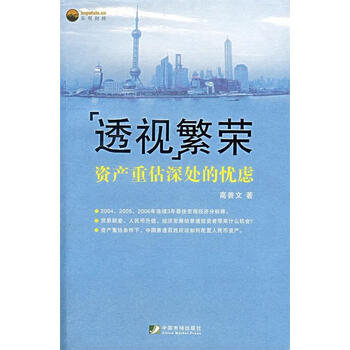 透视繁荣:资产重估深处的忧虑 高善文 著【正版书】