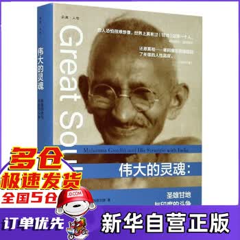 伟大的灵魂--圣雄甘地与印度的斗争(精)