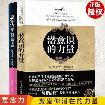 潜意识的力量+意念力全两册激发你的潜在力量梦的解析心理学成功秘诀青春励志霍金斯的作品心理学书籍