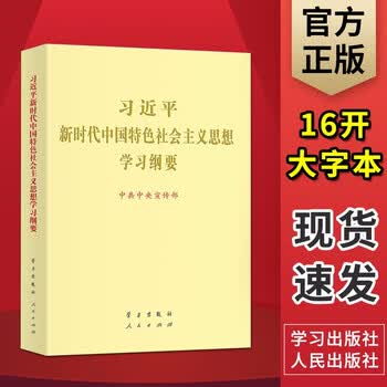 习近平新时代中国特色社会主义思想学习纲要（2019烫金版 16开本）人民出版社 学习出版社