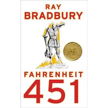 现货Fahrenheit 451 华氏451度 英文原版书籍 Ray Bradbury 火星编年史作者 雷·布拉德伯里 代表作 反乌托邦科幻小说