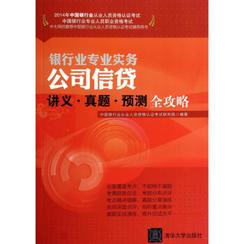 公司信贷讲义.真题.预测全攻略-2014年中国银行业从业人员资格认证考试 考试 中国银行业从业人员资