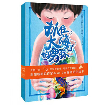 抓住大海的男孩几米漫画公众号力荐作品无字绘本唯美描绘男孩鱼与大海的故事儿童绘本图画书故