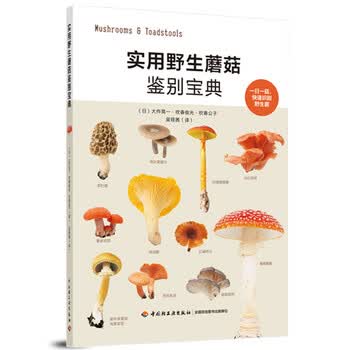 实用野生蘑菇鉴别宝典 大作晃一 吹春俊光 野生蘑菇使用图鉴大全书籍 蘑菇菌菇松茸菌类野生菌野生蘑菇识