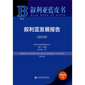 正版 叙利亚发展报告（2019）9787520163156