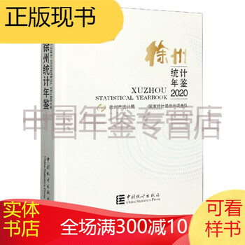 徐州统计年鉴2020（附光盘） B