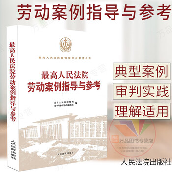 正版 案例指导参考丛书 最高人民法院劳动案例指导与参考 裁判思路标准方法 案例指导制度 