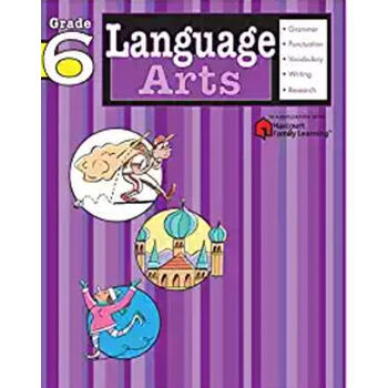 Language Arts: Grade 6 (Flash Kids Harcourt语言艺术6年级