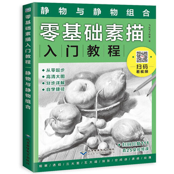 零基础素描入门教程：静物与静物组合
