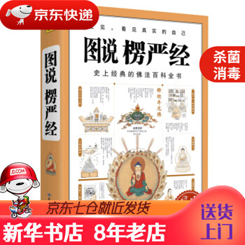 【新华书店 正版书籍】图说楞严经紫图出品,石见明著 正版图书绘本