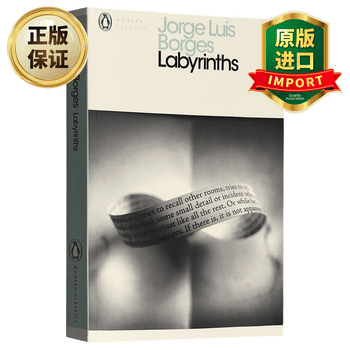迷宫 英文原版 Labyrinths 博尔赫斯小说散文选集 小径分岔的花园 巴别图书馆 博闻强记的富内斯 进口英语书籍 可搭博尔赫斯诗歌